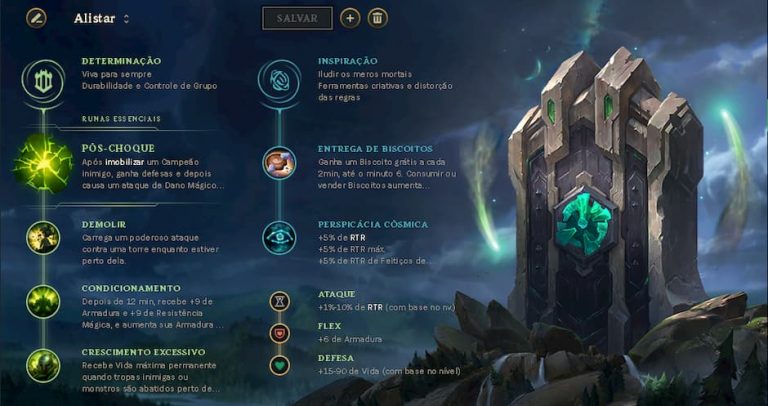 Builds E Runas: Guia Do Campeão Alistar