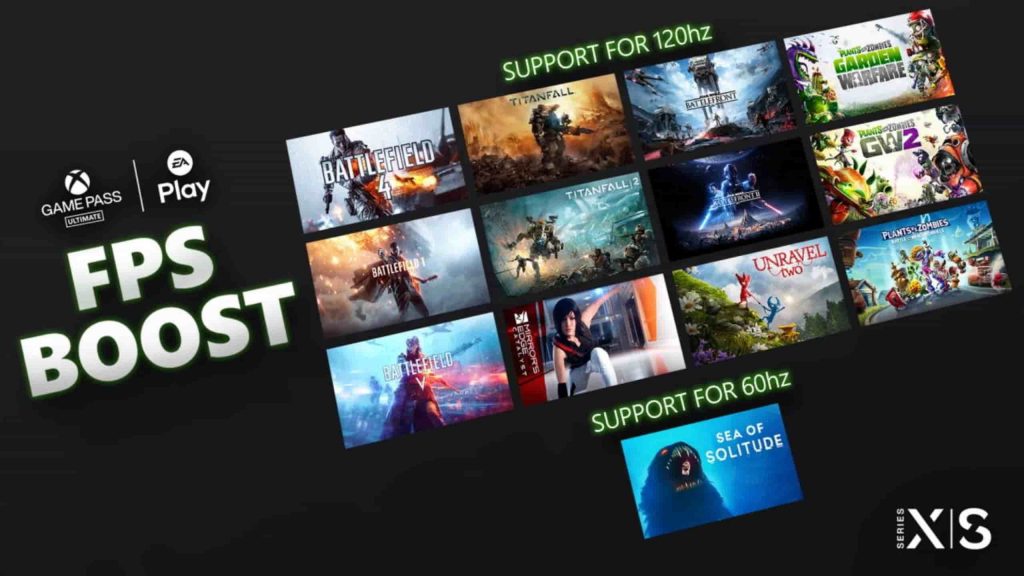 Xbox Series X / S: 12 Jogos da EA atualizados para oferecer Jogabilidade de 120 HZ