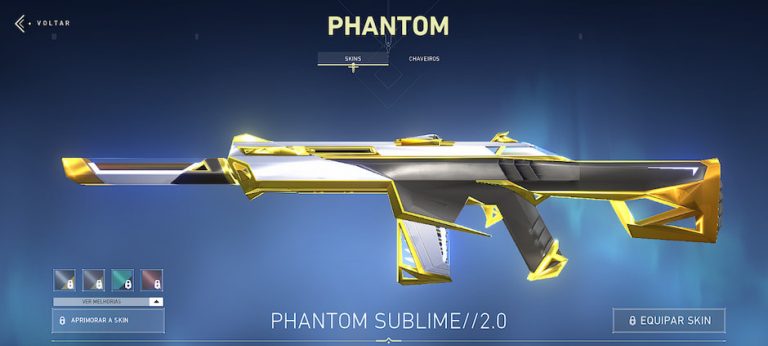 Conheça as melhores skins da Phantom no Valorant