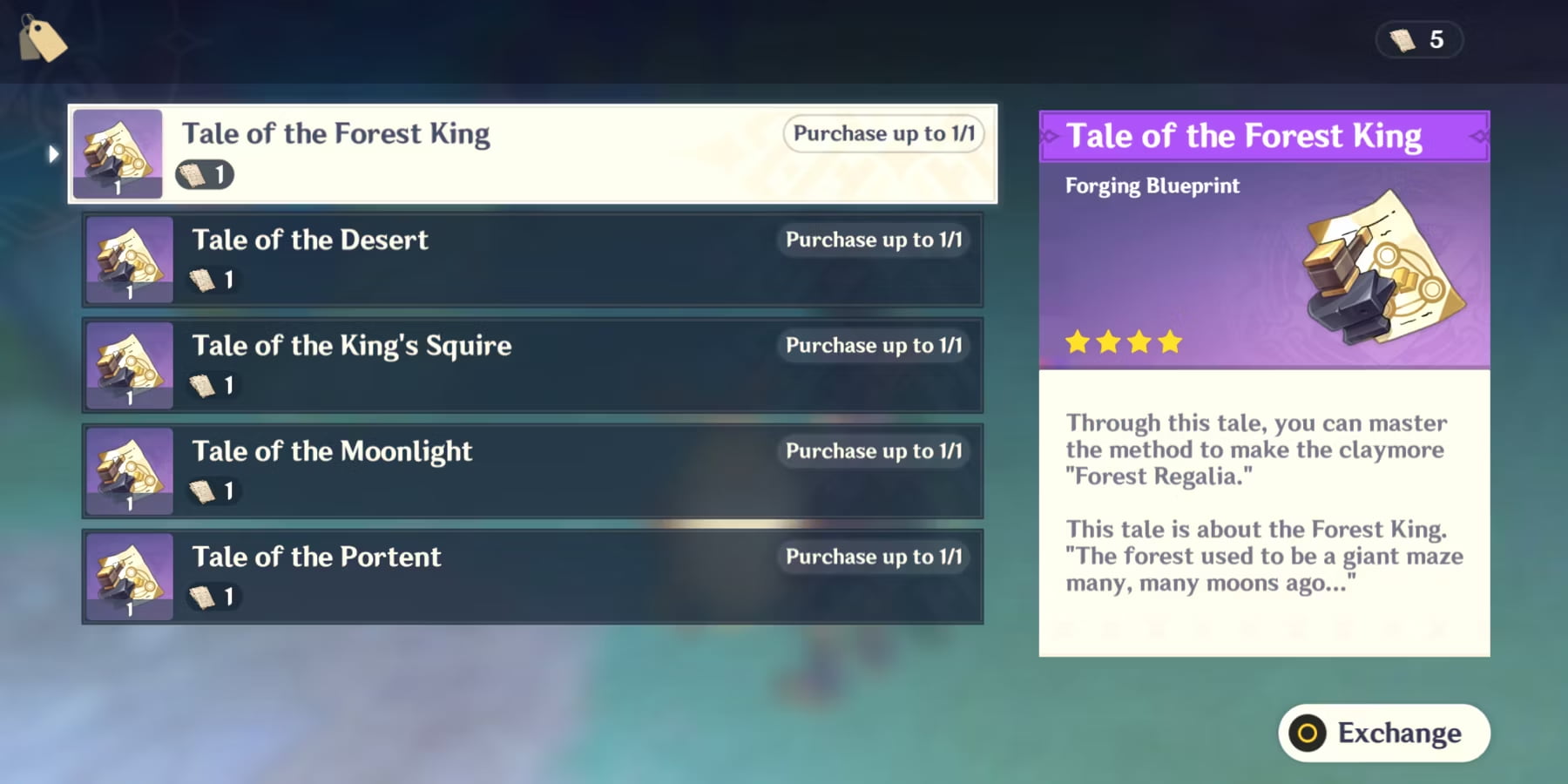 Genshin Impact: Como desbloquear armas forjáveis Sumeru