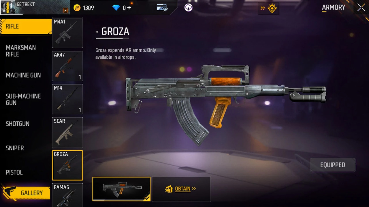 Free Fire Saiba Quais S o As Melhores Armas Do Jogo Atualmente
